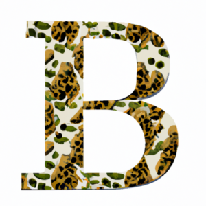 Letter B Animal Craft - Animallot